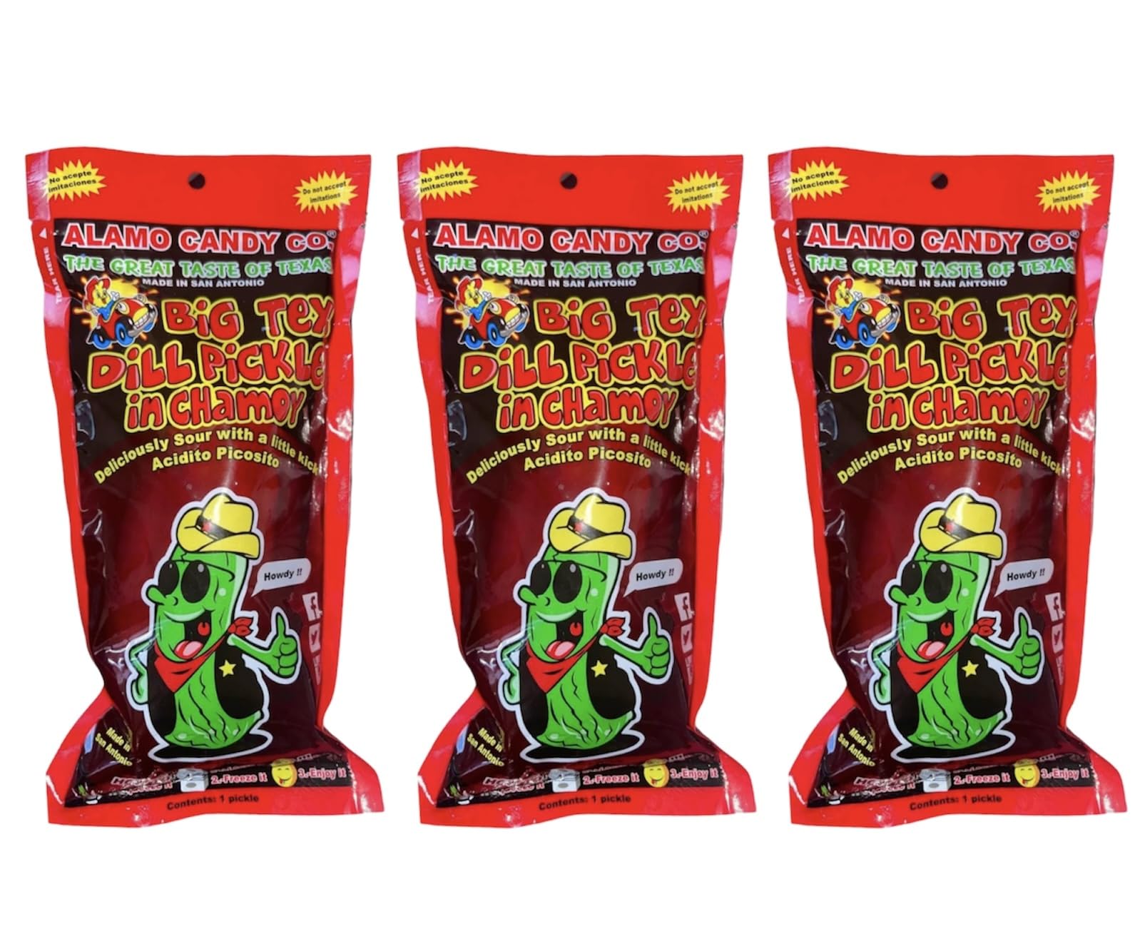 Amazon.com : The Big Chamoy Pickle Viral On Tiktok (1) : Grocery ...
