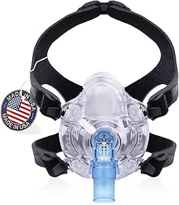 Amazon.com: Adjustable Sleep Comfort Mask - Soft Full Face Cover for ...