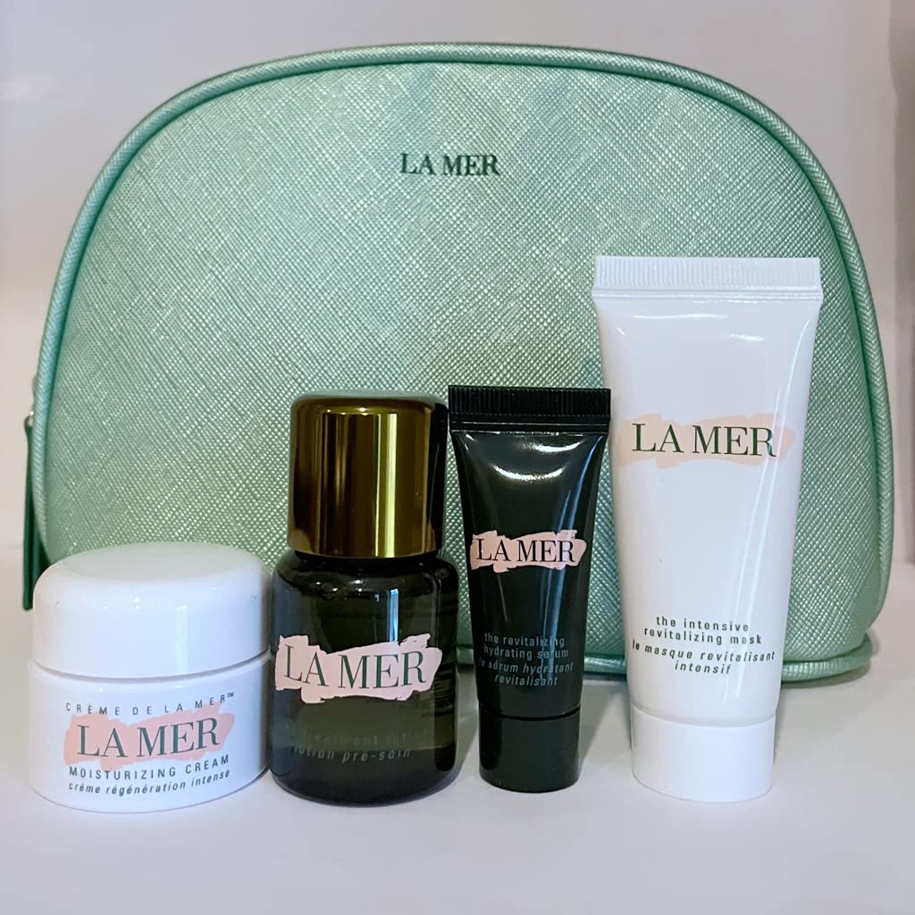 Amazon.com : La Mer Skincare Travel Size Gift Set Moisturizing Cream ...