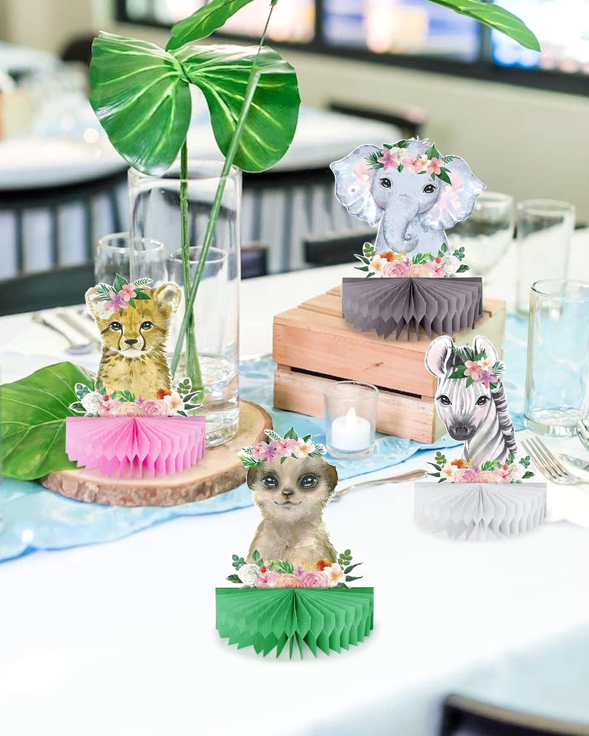 Zoo Animal Centerpieces 17 Centerpieces Ideas | Zoo Wedding, Safari