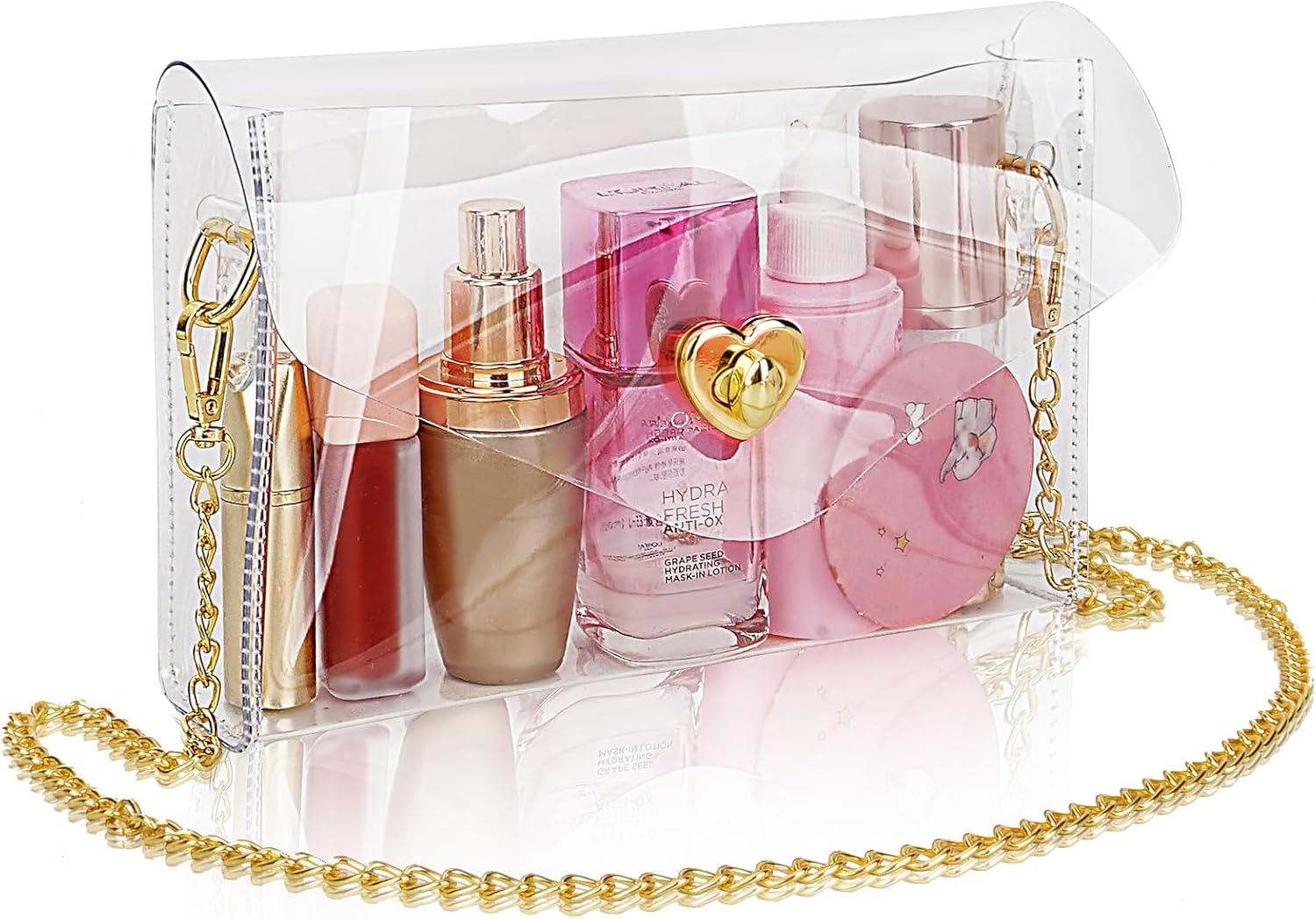 Amazon.com : Clear Bag, Stadium Approved Crossbody, Purse Women ...