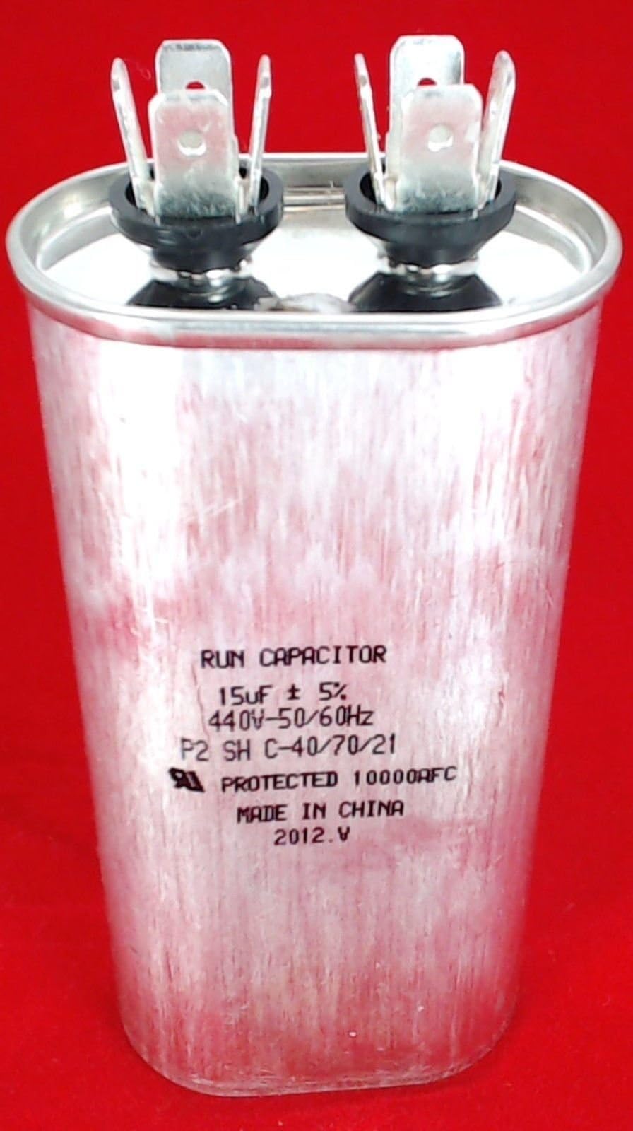 SUPCO CR15X440 HVAC Oval Fan Motor Run Capacitor 15 MFD/UF 440 Volts: Vehicle Amplifier ...
