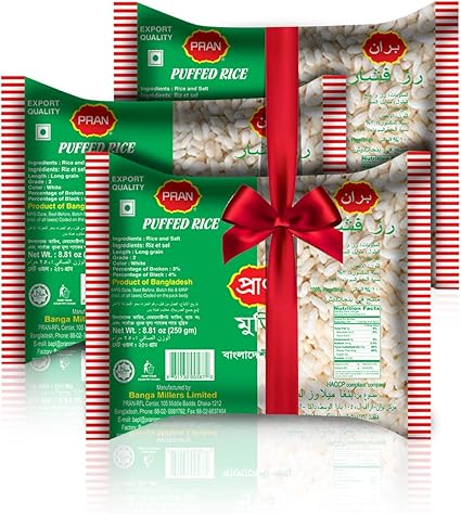 PRAN Puffed Rice-Muri 400 gm: Buy Online at Best Price in UAE - Amazon.ae