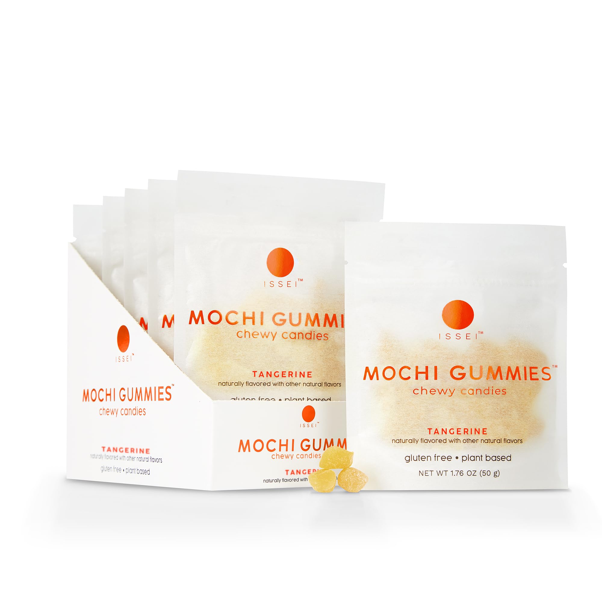 Amazon.com : ISSEI Mochi Gummies Chewy Candy | Soft & Chewy | Award ...