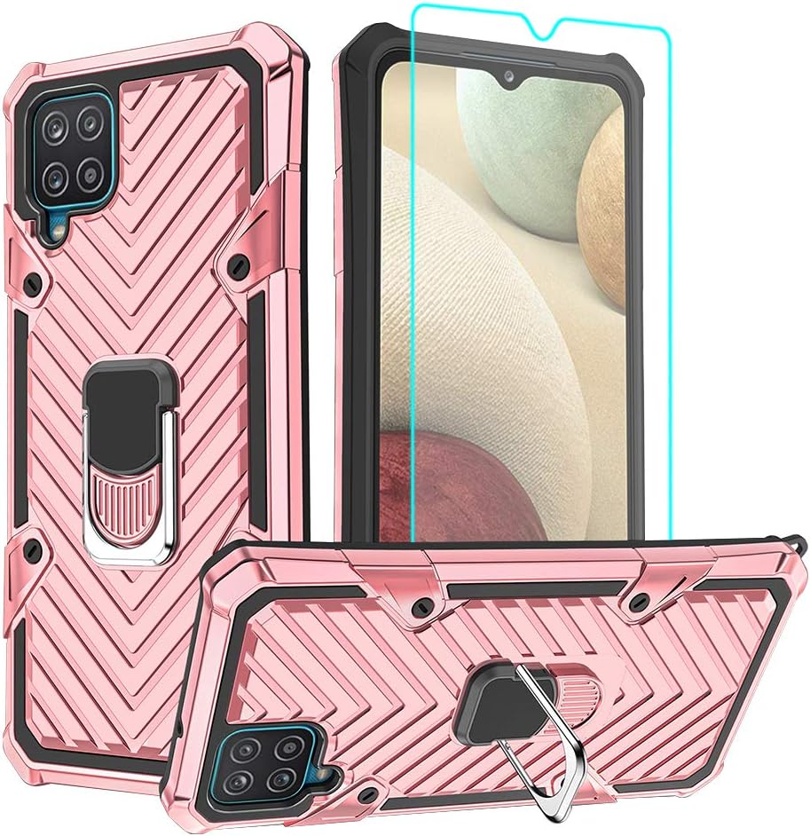 Amazon.com: Galaxy A12 Phone Case, Samsung A12 Phone Case with Screen ...