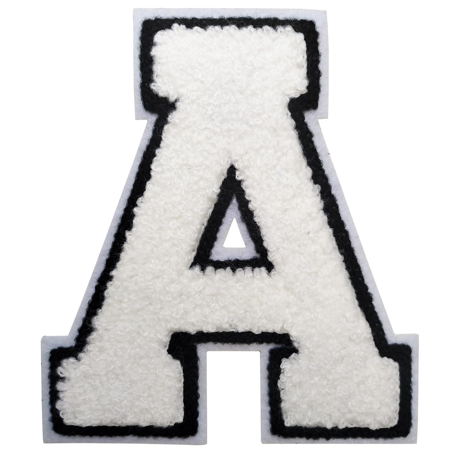 Amazon.com: Letter Patch Iron on 3Pcs Varsity Letter Patches 4.5 inch ...