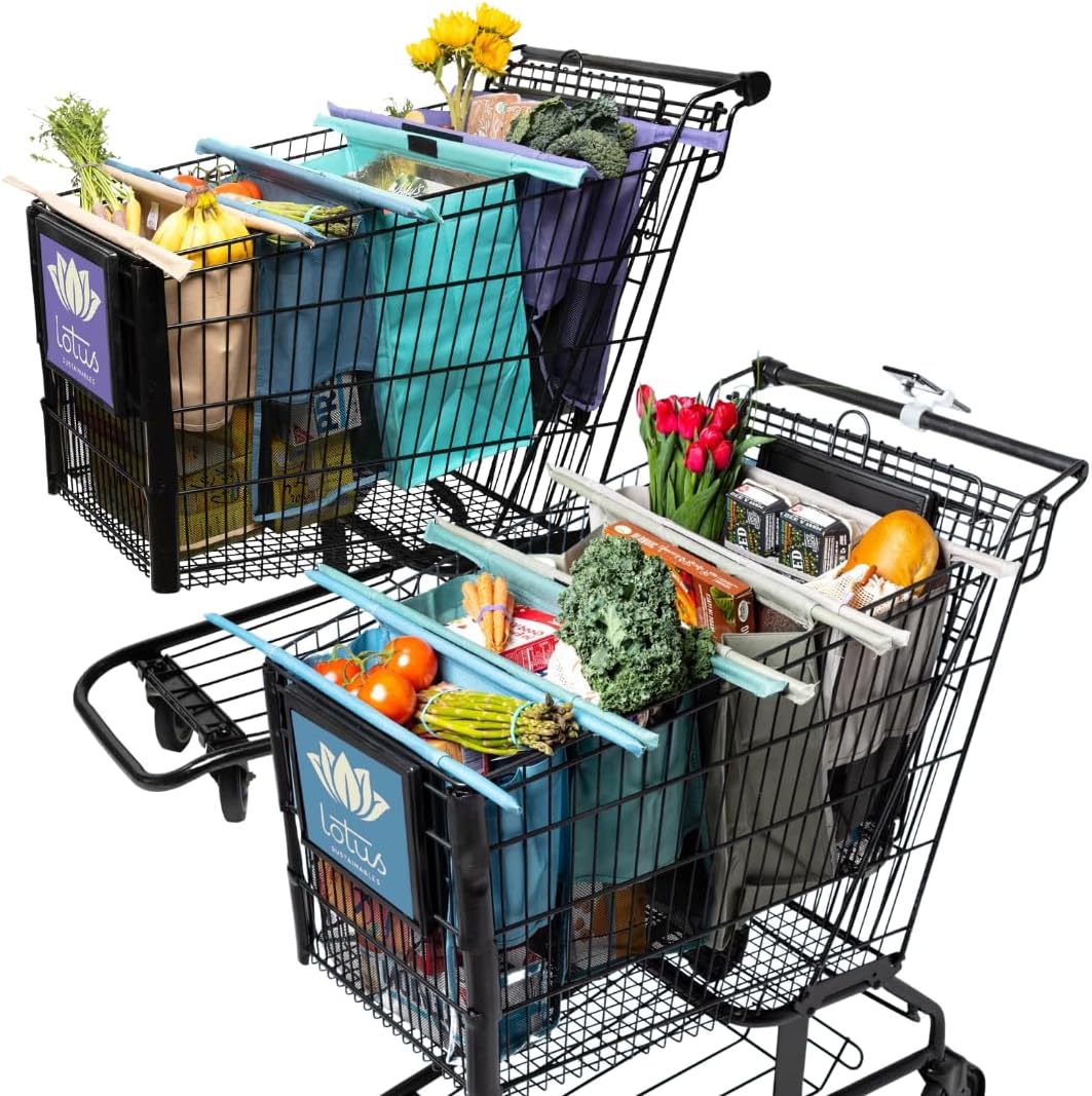 Amazon.com: Lotus Trolley Bag -set of 4 -w/LRG COOLER Bag & Egg/Wine ...