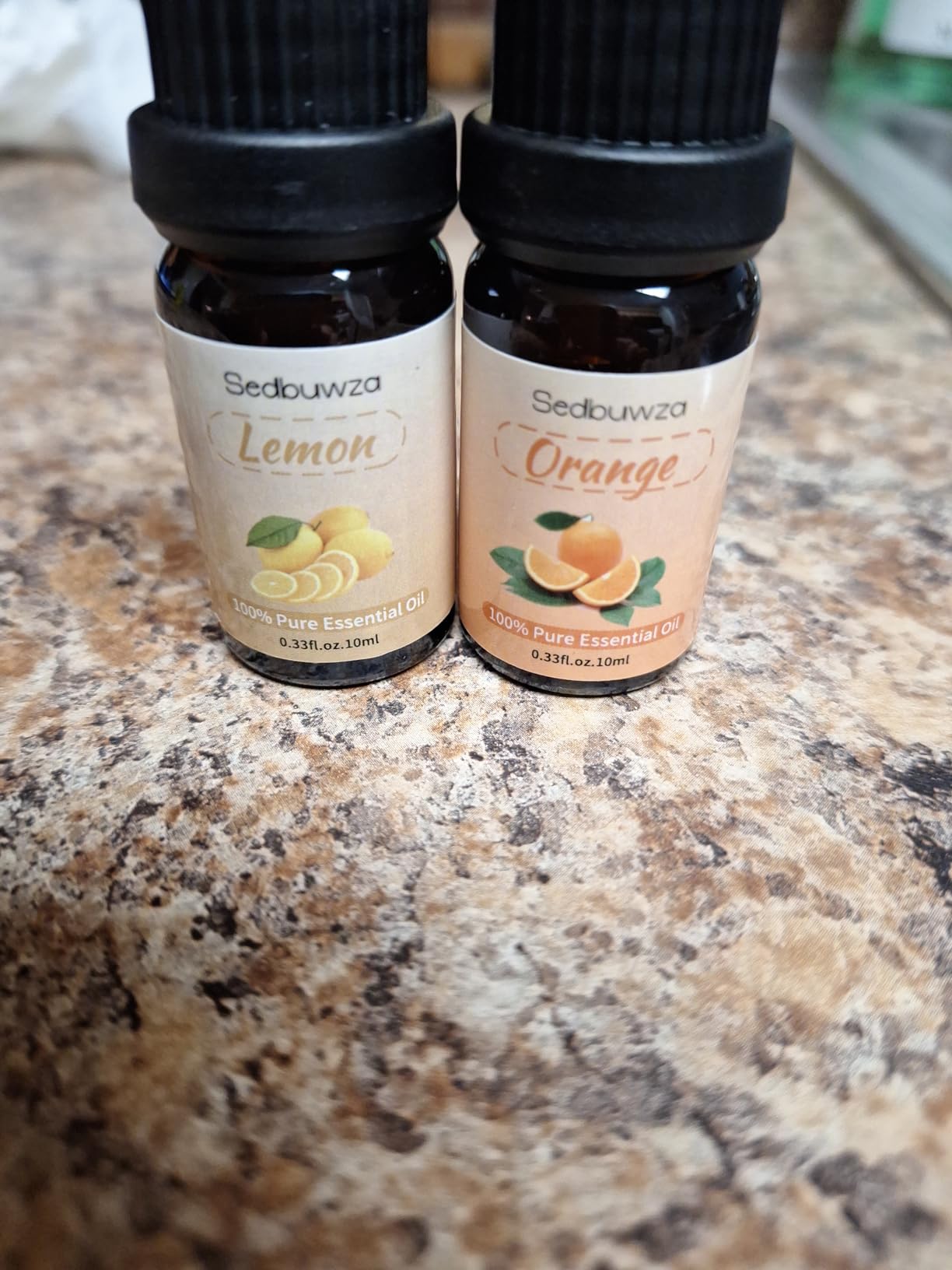 Amazon.com: 2 Pack Lemon Orange Essential Oil Set, Lemon Fragrance Oil ...