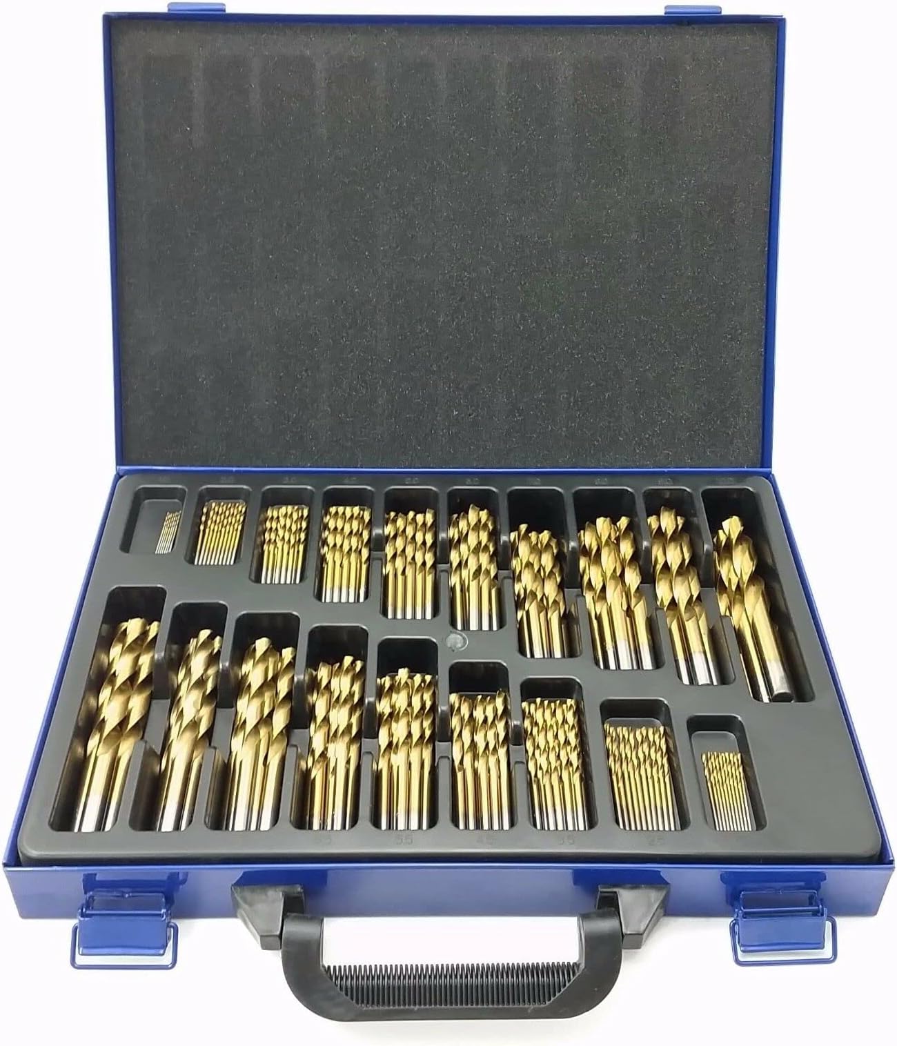 202-teiliges Kobalt-Bohrer-Set (CO/Inox) HSS Metall – Für Edelstahl ...