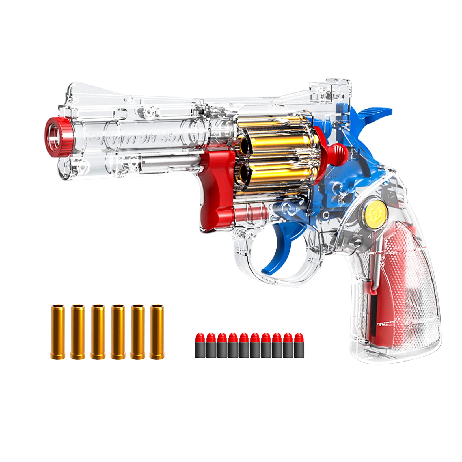 Toy Guns For Boys Plastic Revolver Toy With Soft Foam | Desertcart INDIA
