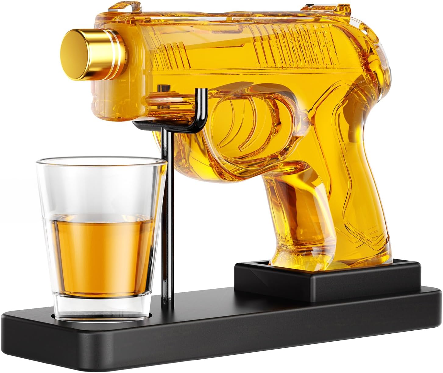 Kollea Gifts for Men Dad Fathers Day, Gun Whiskey Decanter Sets for Men ...