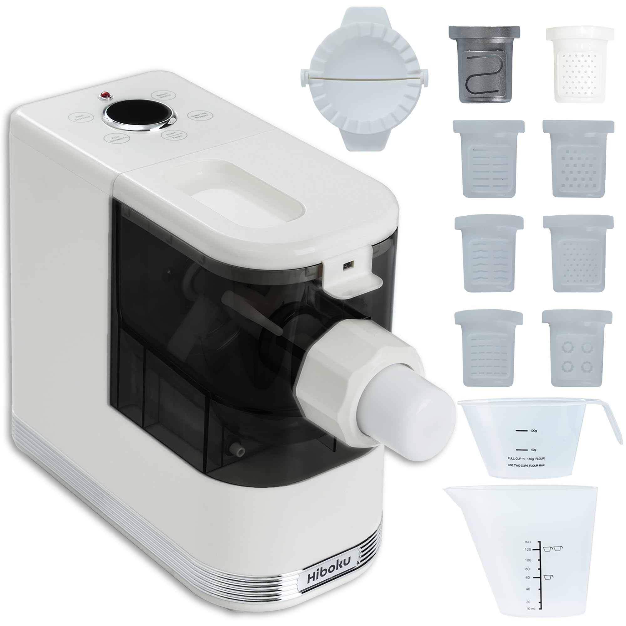 Amazon.com: Hiboku Automatic Pasta Maker Machine Electric Noodle with ...