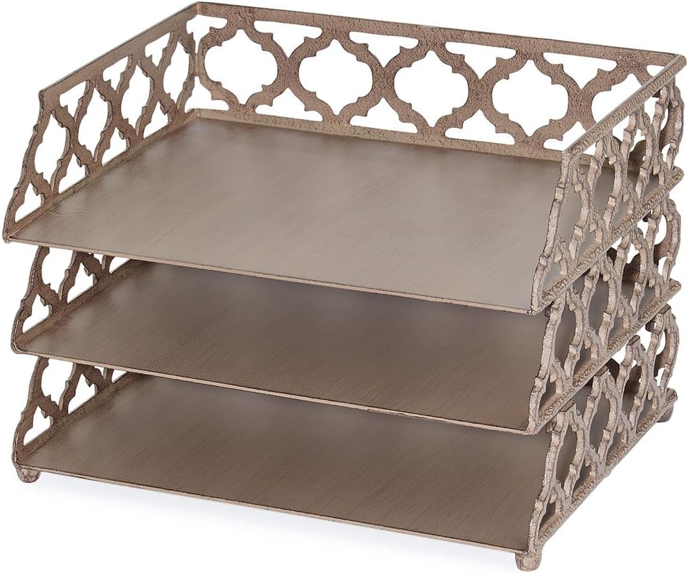 Amazon.com | Ogee-G 3 Tiered Metal Stacker Tray: Tiered Trays & Platters