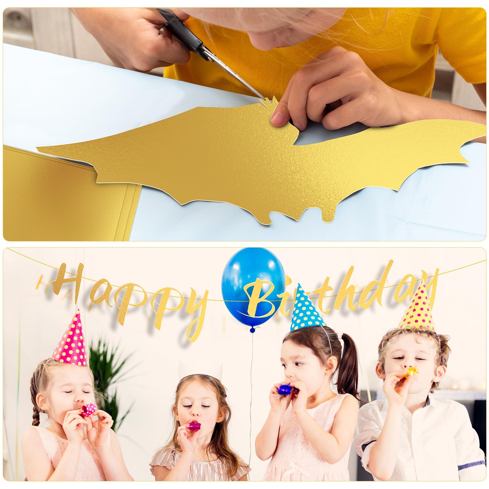 Snapklik.com : 100 Sheets Metallic Gold Cardstock Paper Bulk, Gold ...