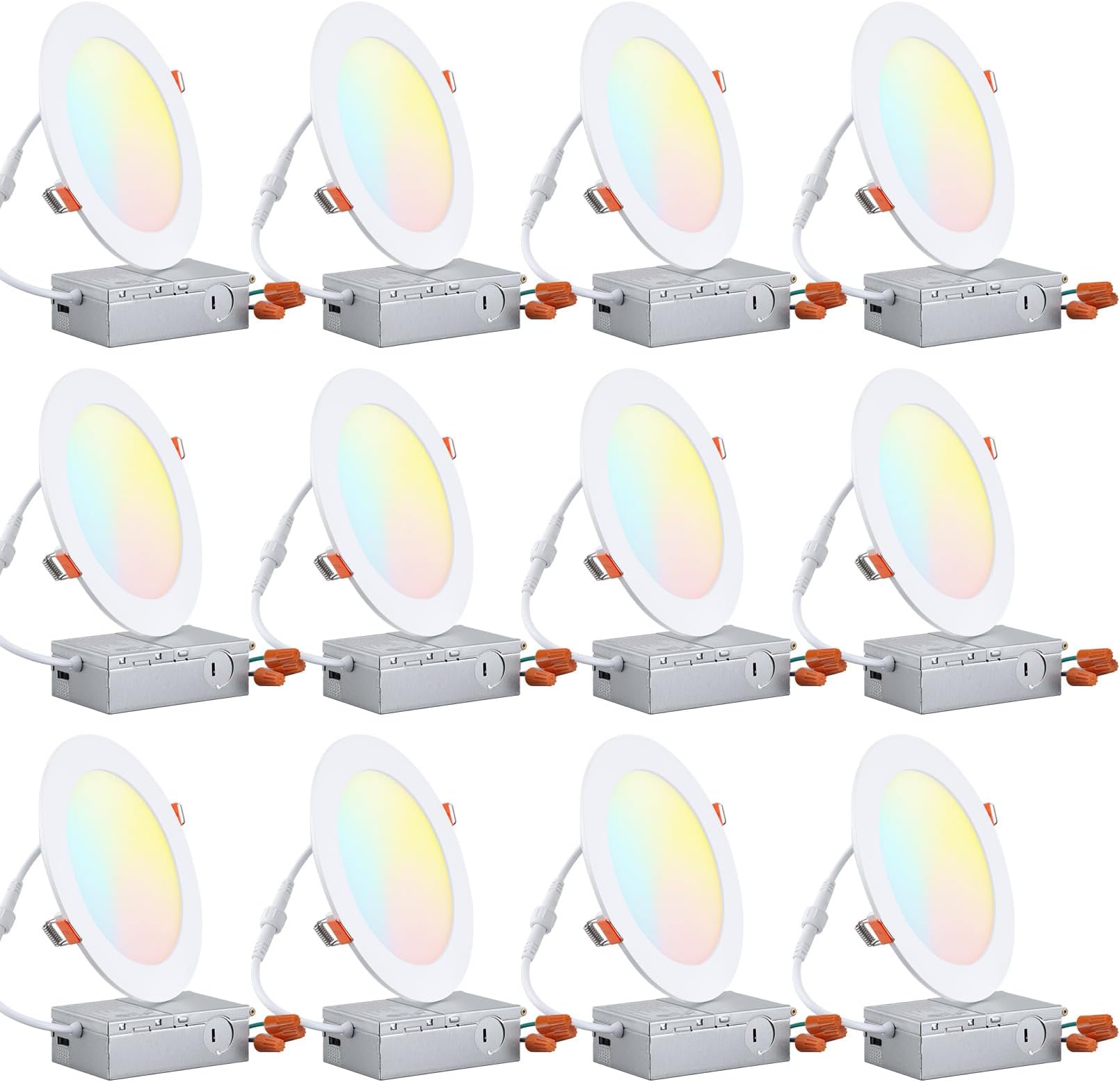 2.5 inch Dimmable LED Recessed Lighting, 5W Retrofit Downlight, 3000K ...