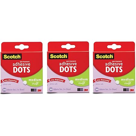 Amazon.com: Scotch Brand 599039153097 Scotch 010-300M 300-Pack Adhesive ...