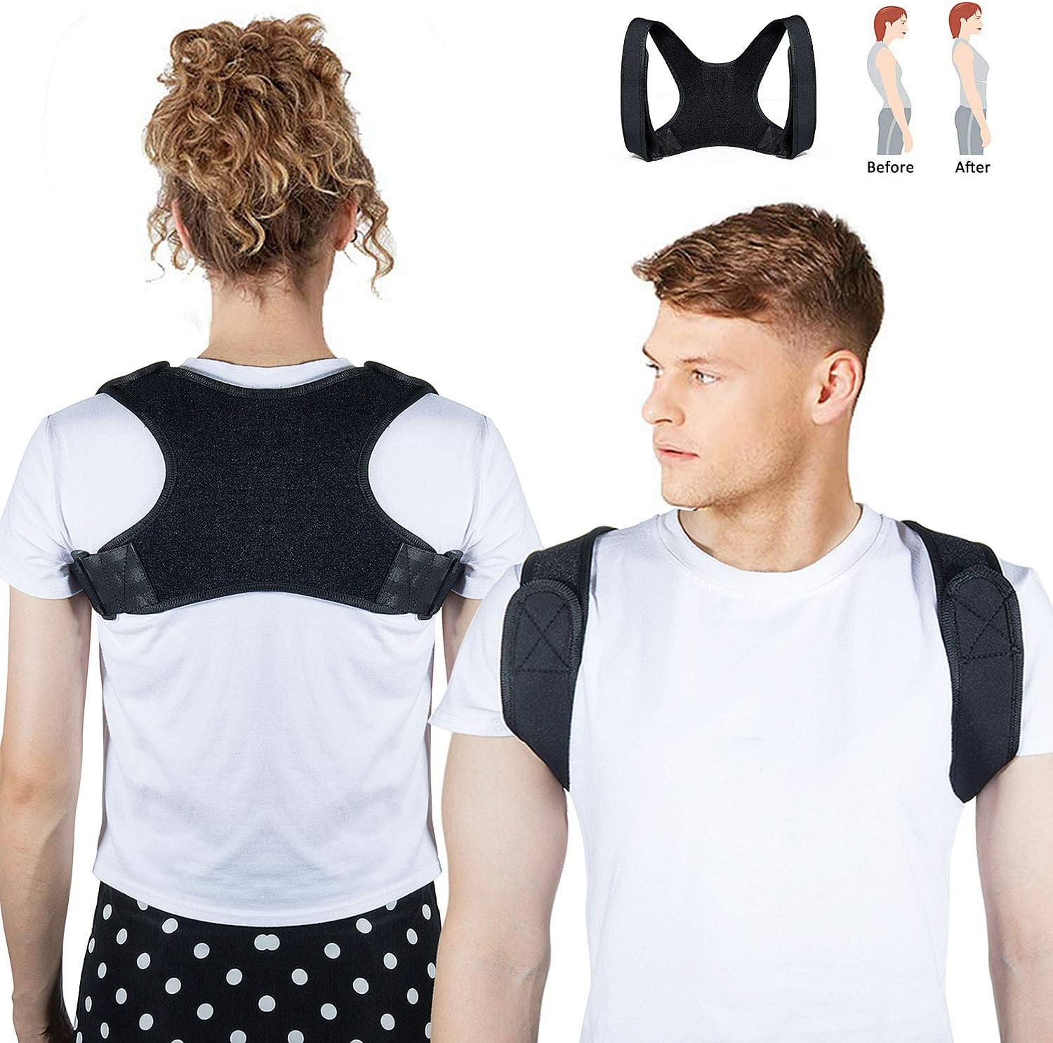 Tompig Posture Corrector, Shoulder Posture Correction – Posture Brace ...