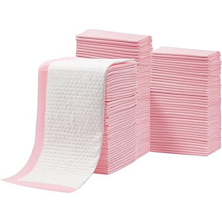 Disposable Changing Pad 18"x24"(50 Pack), Baby Disposable Underpads ...