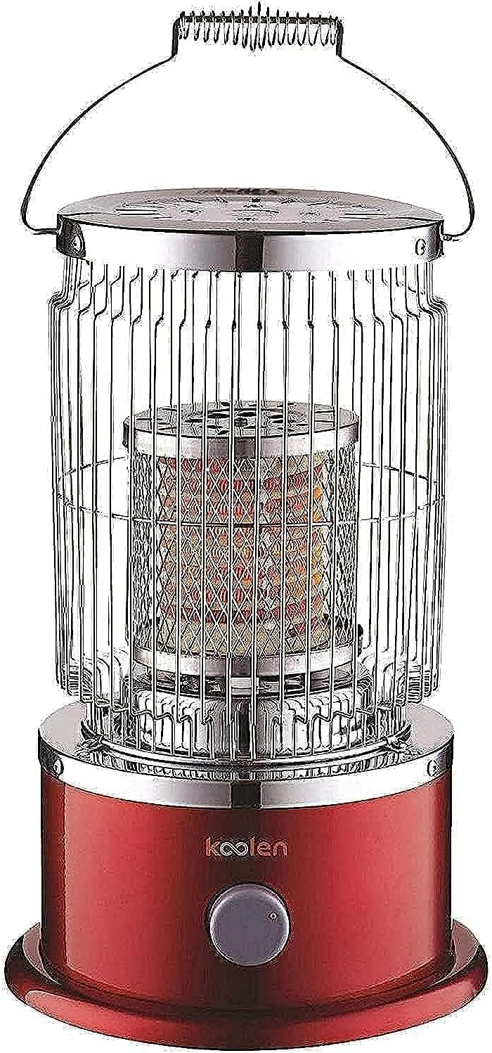 Koolen Heater Round Metallic 2000W Red : Buy Online at Best Price in ...