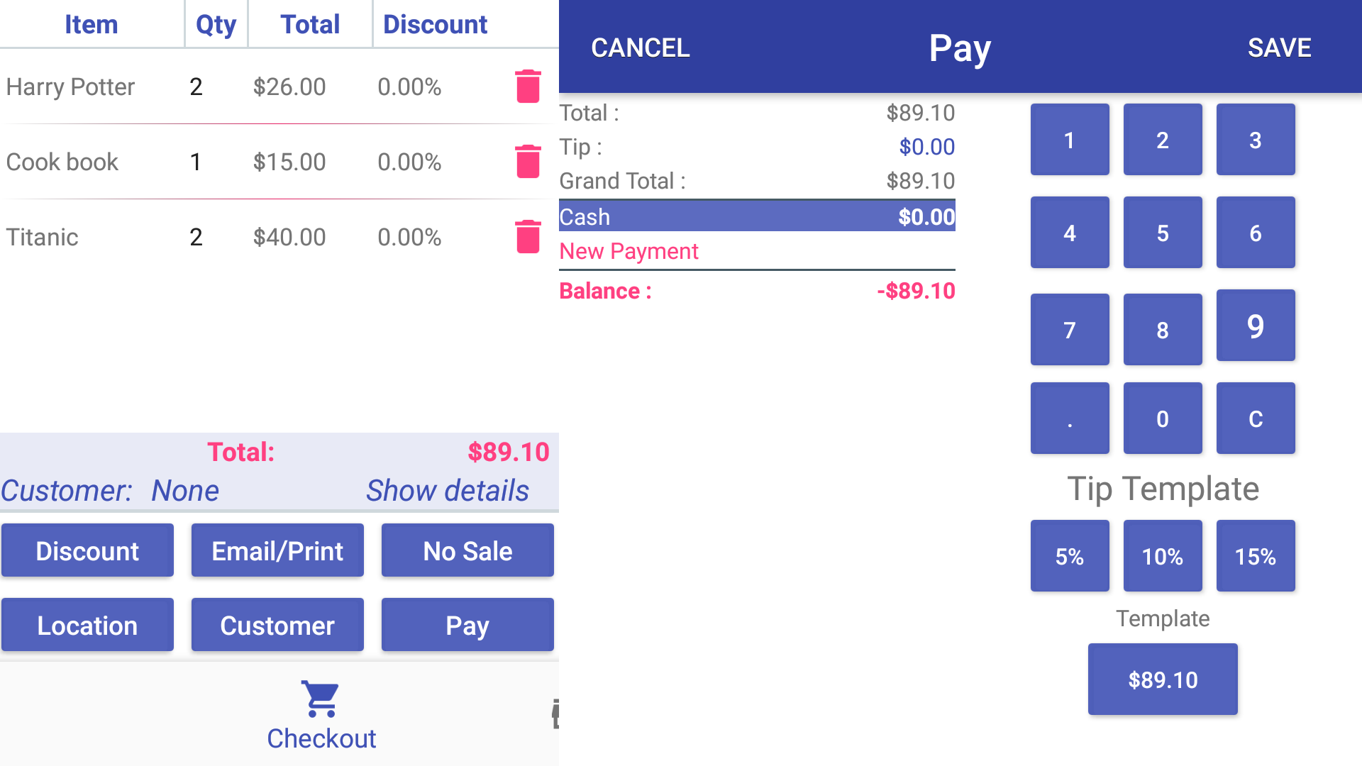 Instant Cash Register Pro - App on Amazon Appstore