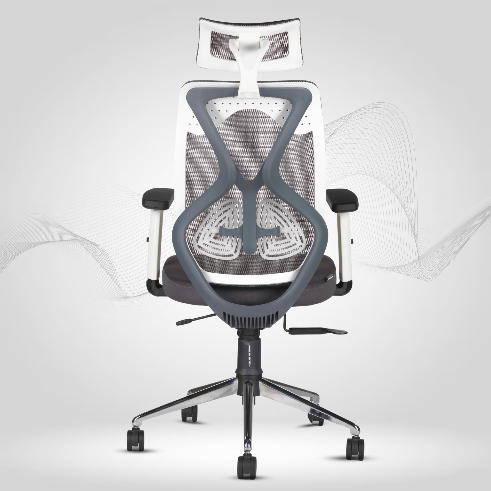 Human Method Delight High Back Ergonomic Revolving Chair, 4 Years ...