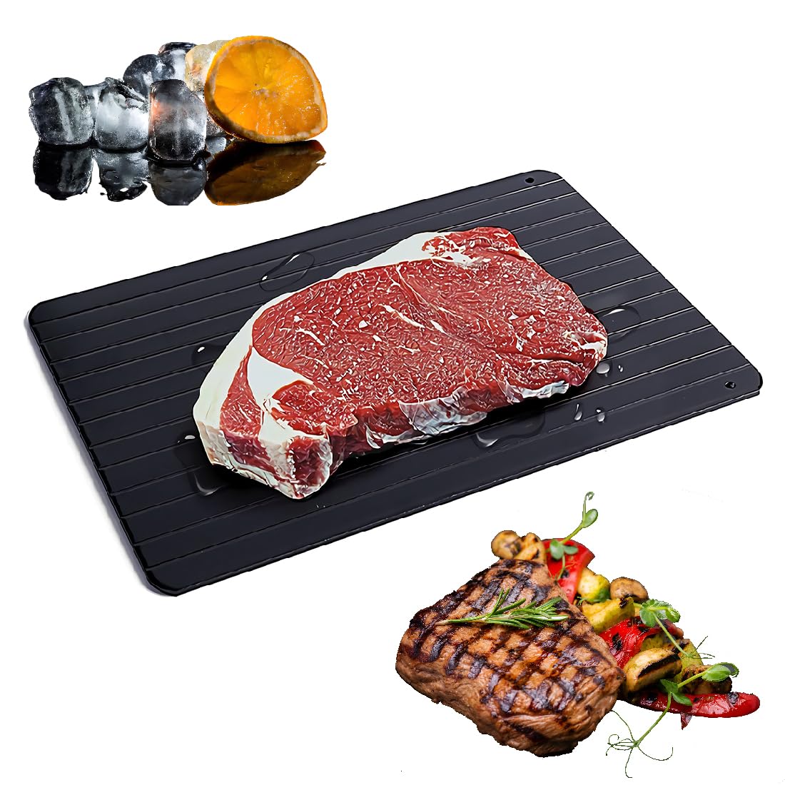 Amazon.com | Meat Defrosting Tray - Defrosting Board，Frozen Food ...