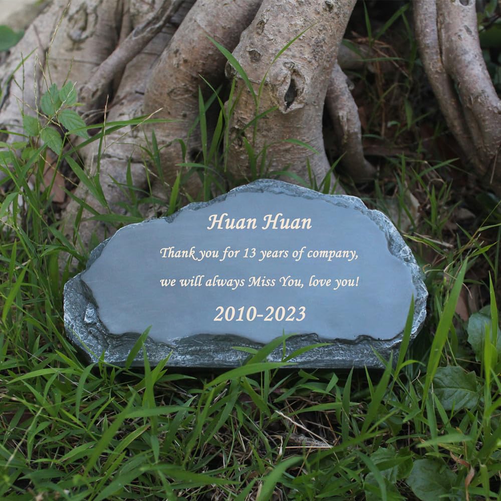 Garden Memorial Stones Personalized Memorial In Loving Memory Garden ...