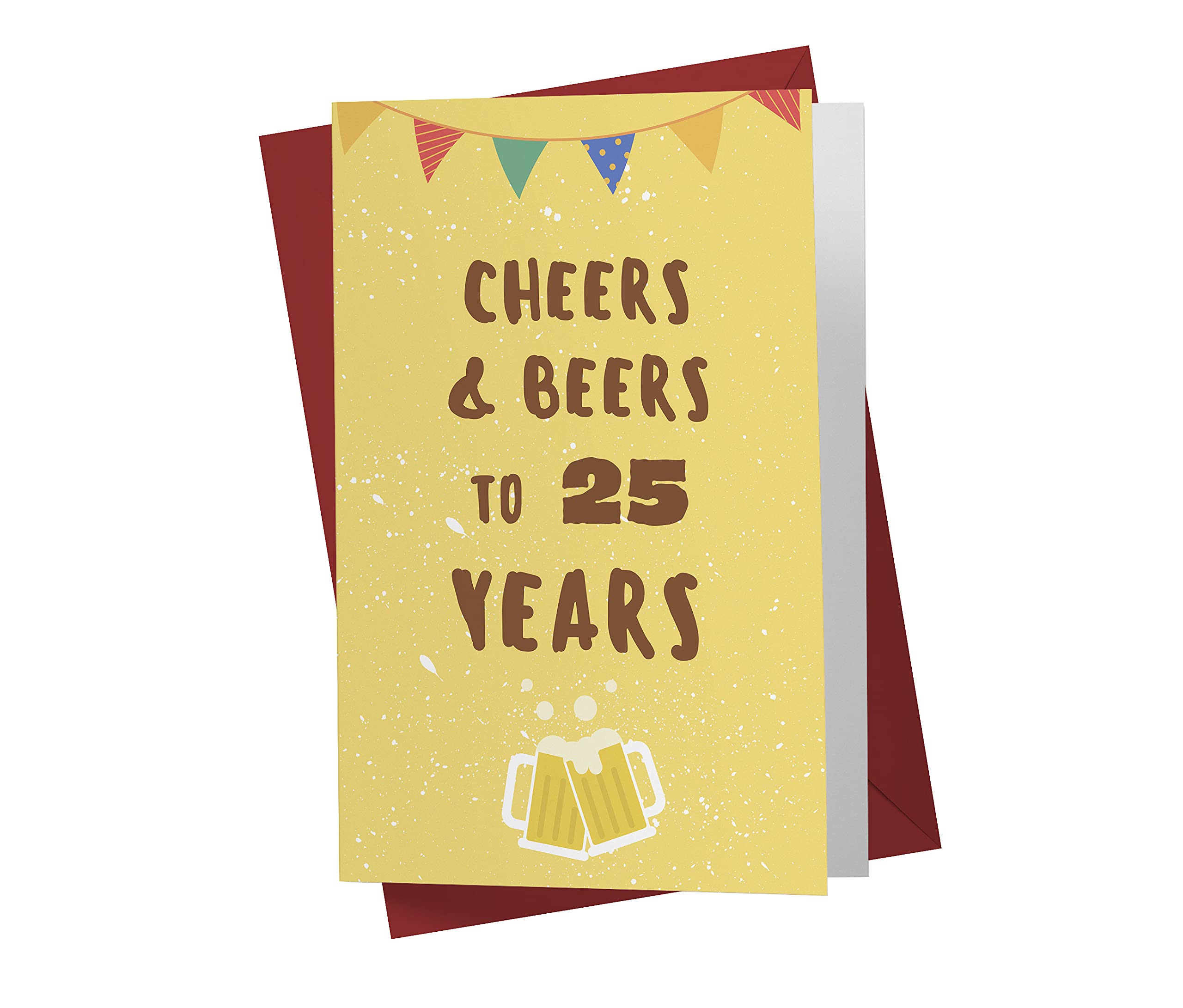 Buy Funny 25th Birthday Card – Funny 25 years old Anniversary Card ...