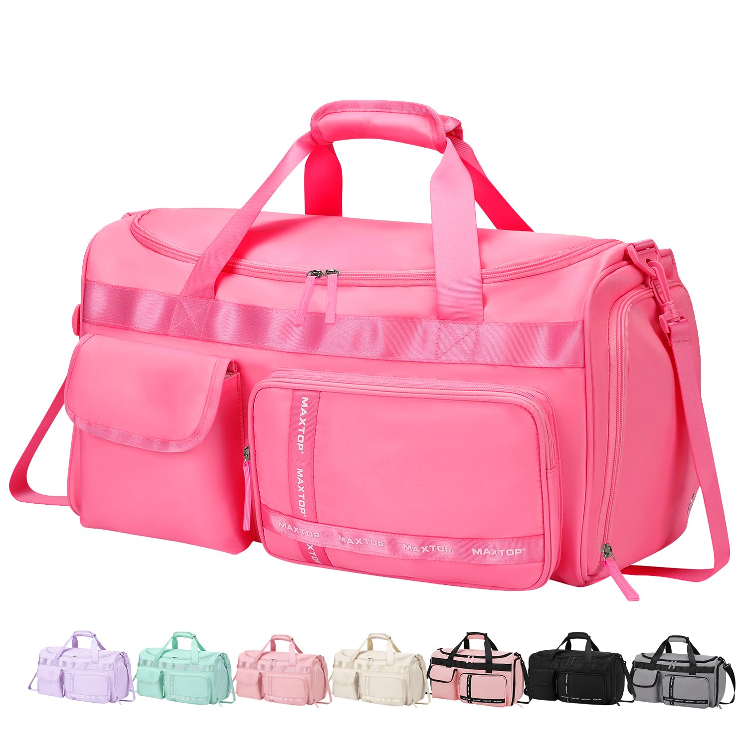 Amazon.com | MAXTOP Travel Duffle Bag for Women Carry On Tote Weekender ...