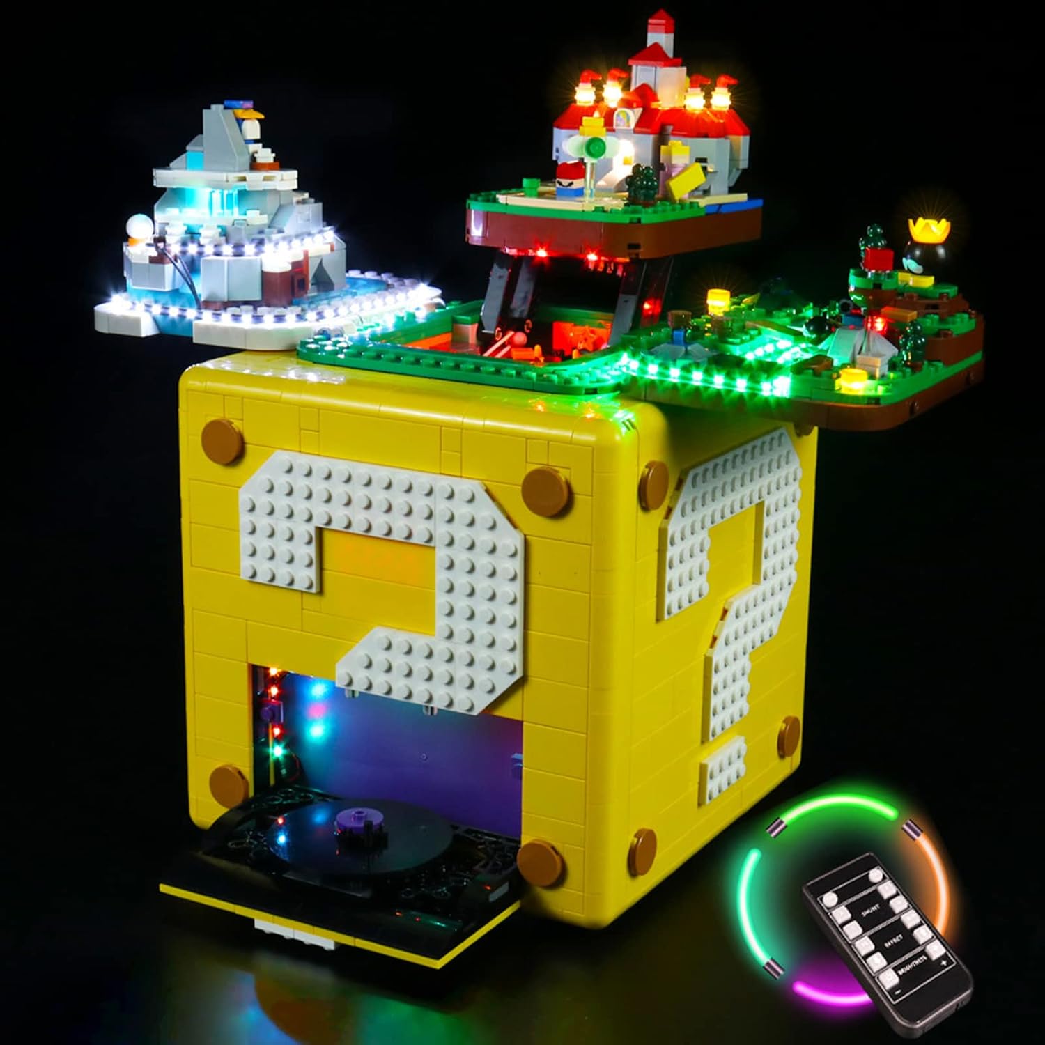 Amazon.com: LED Lighting Kit for Lego 71395 Super Mario Question Mark ...