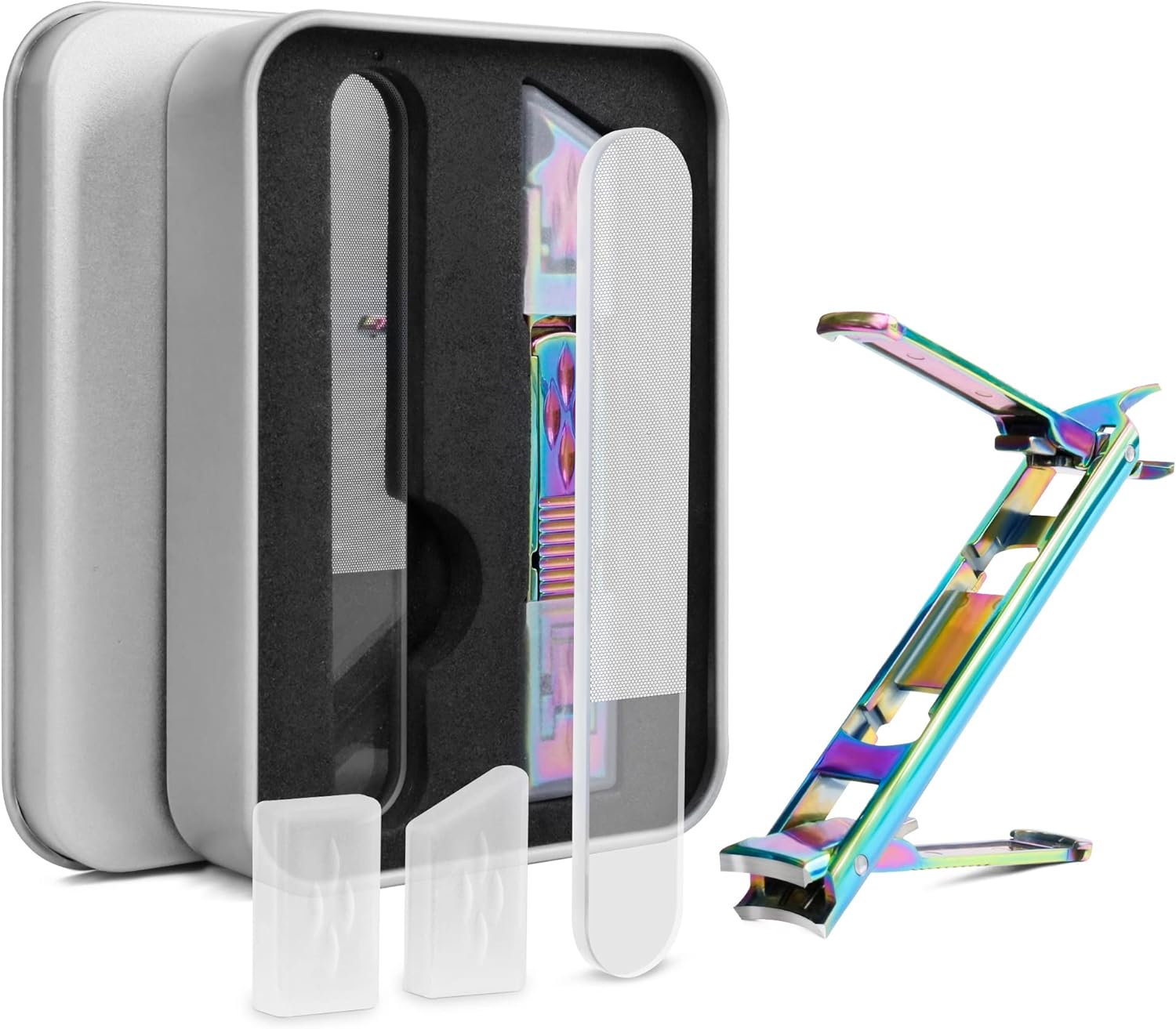 Amazon.com : Foldable Double-Ended Professional Nail Clippers for Thick ...