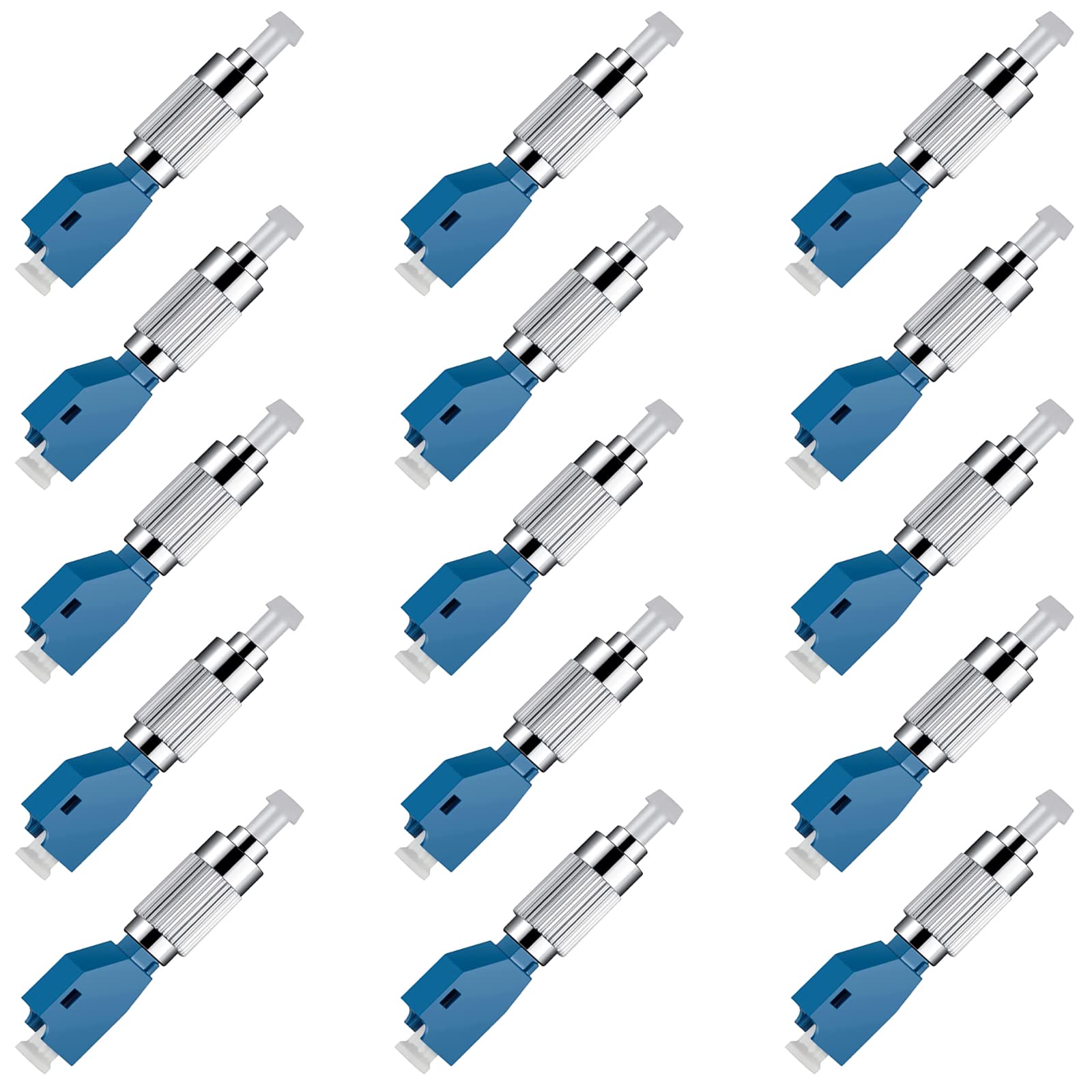 Amazon.com: Duogalia 15 Pack FC Male to LC Female Adapter Fiber Optic ...