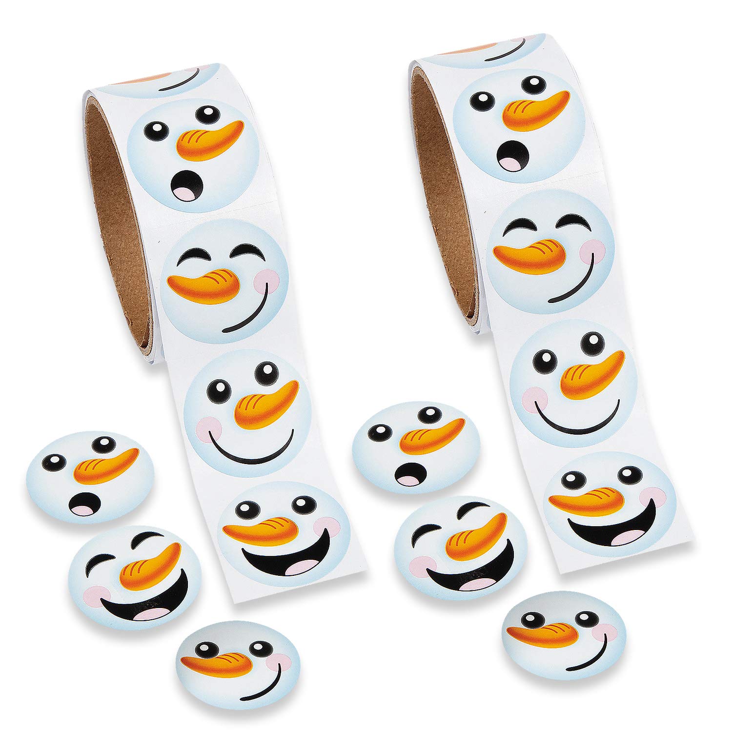 Happy Snowman Face