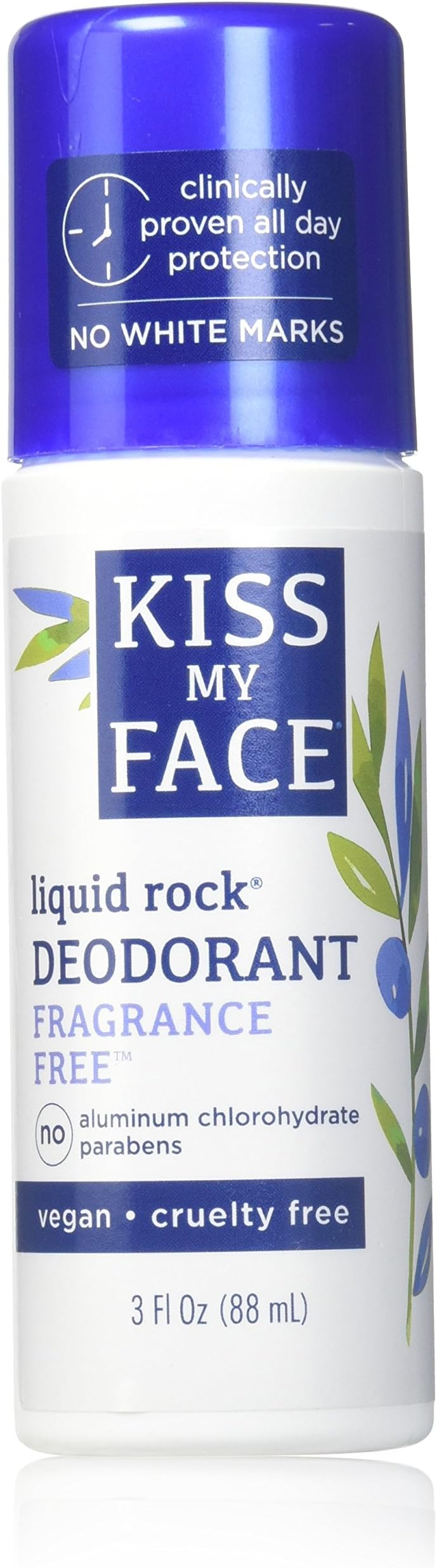 Amazon.com : Kiss My Face Deodorant Liquid Rock Roll On Patchouli 3 ...