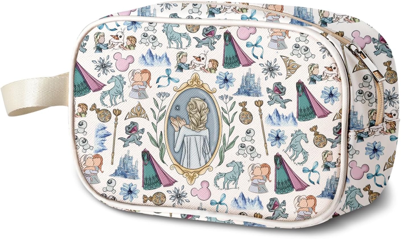 MAOFAED Princess Gift, Cartoon Princess Clear Travel Bag for Fans ...