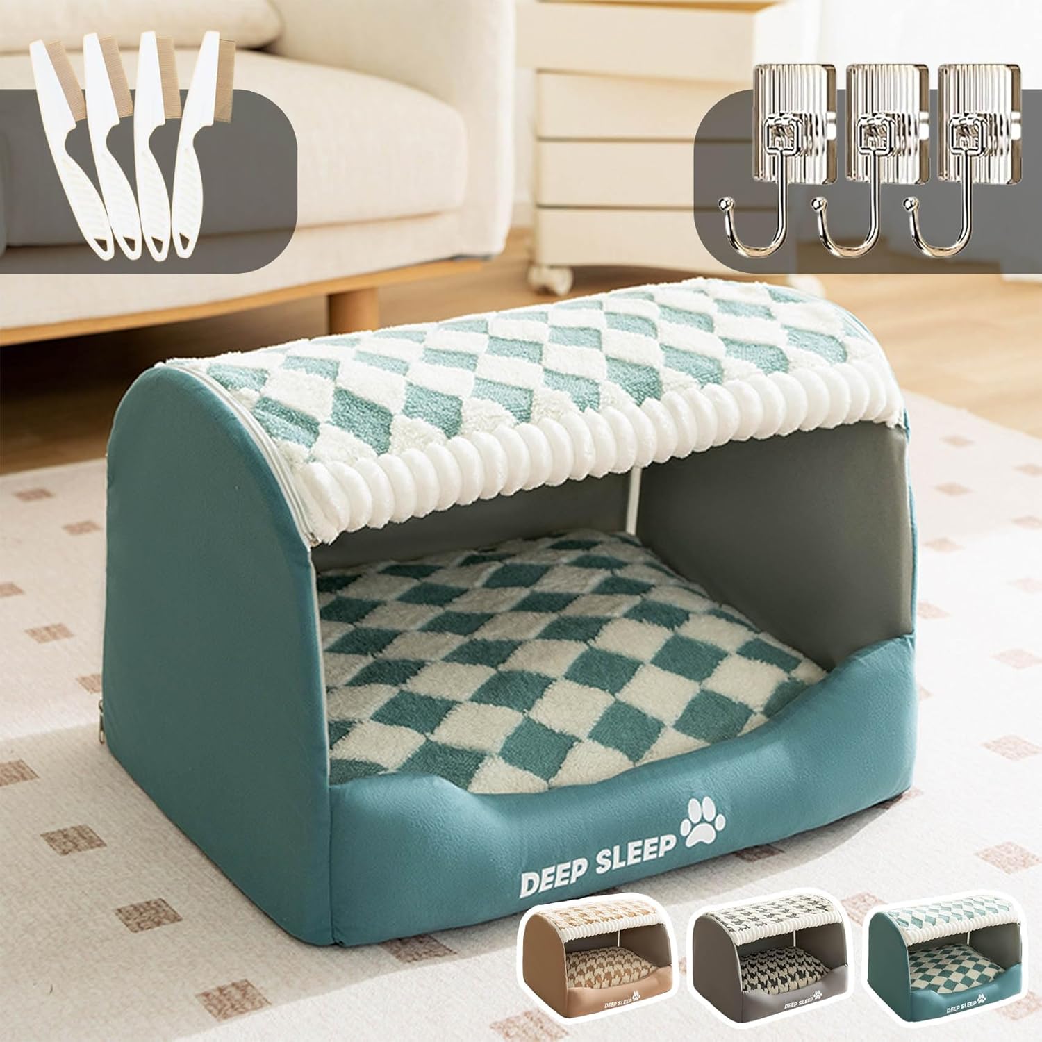 Amazon.com: Cozy Dog House, Cozy Dog House Bed, Dog Cozy House Bed ...