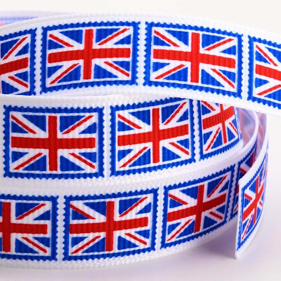 Amazon.co.uk: union jack ribbon
