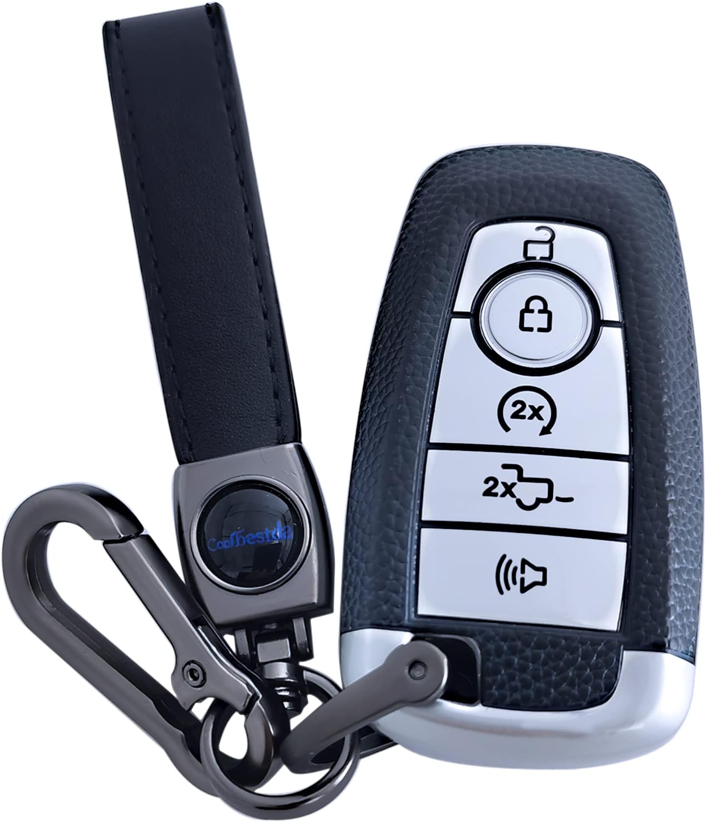Amazon.com: Coolbestda Rubber Key Fob Cover Remote Case Keyless ...