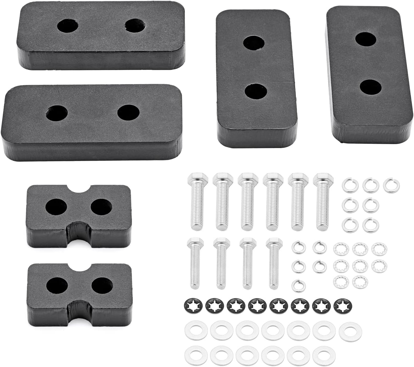 Amazon.com: WeiSen 3/4” Front Bumper Spacer Kit Compatible with Ford ...