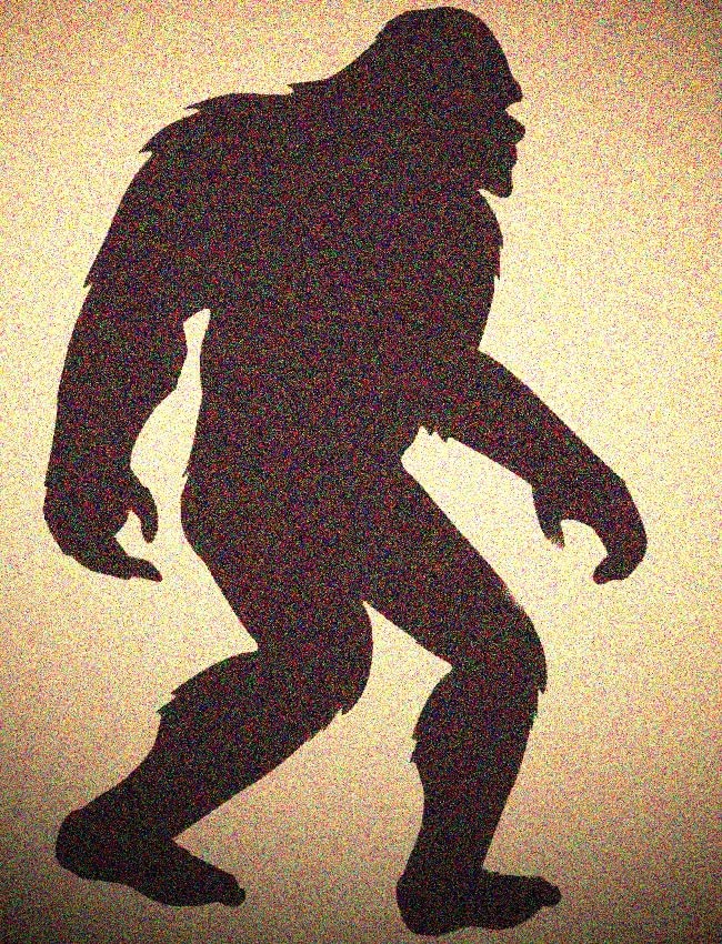 Amazon.com : Bigfoot Sasquatch Yeti Stencil Stencils Set 2 1.6" wx2.5 h ...