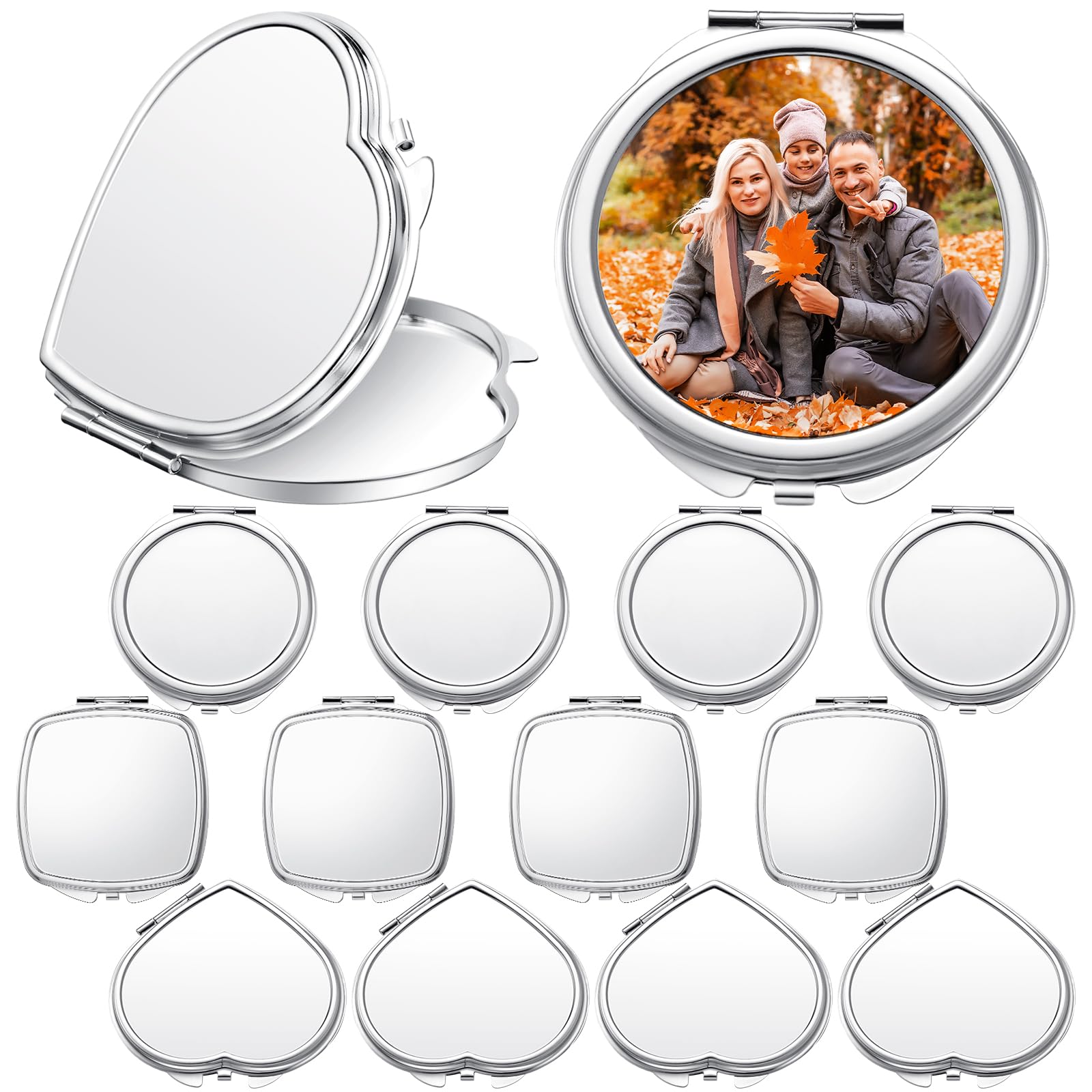 Amazon.com: Jetec 12 Pcs Sublimation Blanks Products Small Compact ...