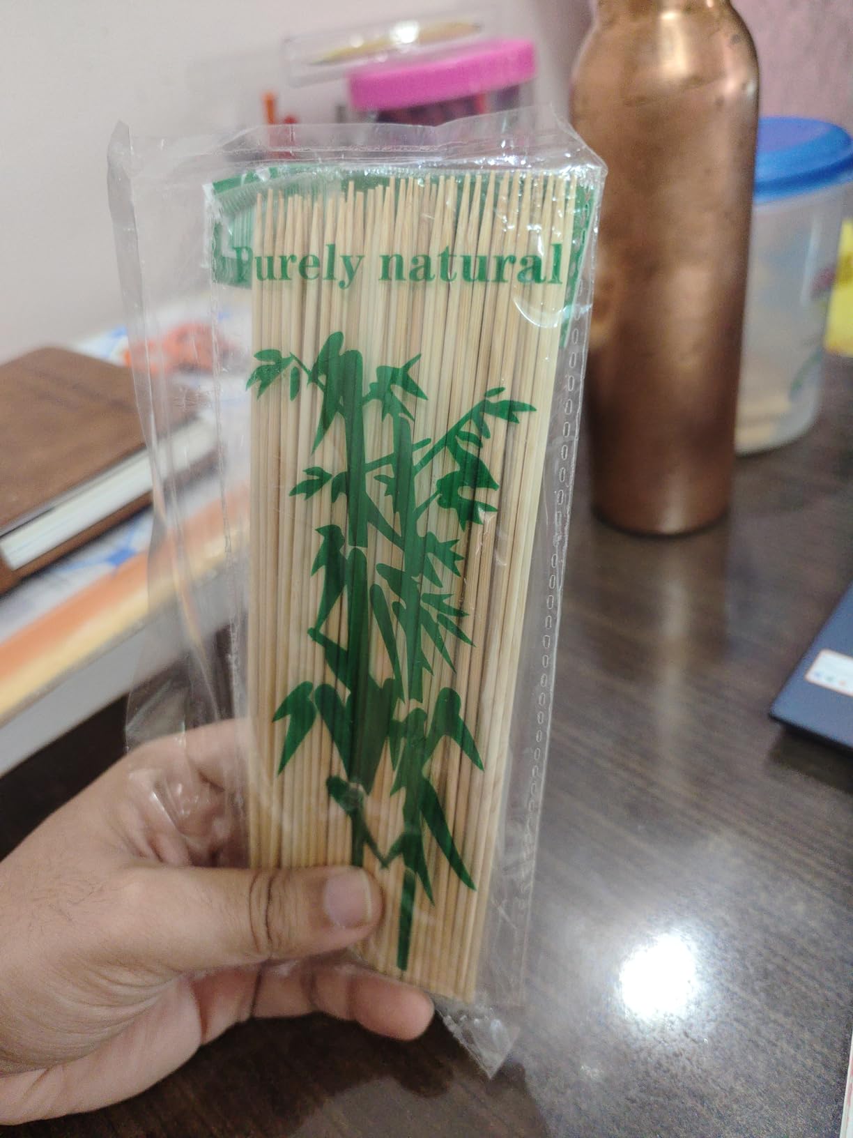 Krum 10-Inch Natural Bamboo Sticks - Durable Skewers for Crafts ...