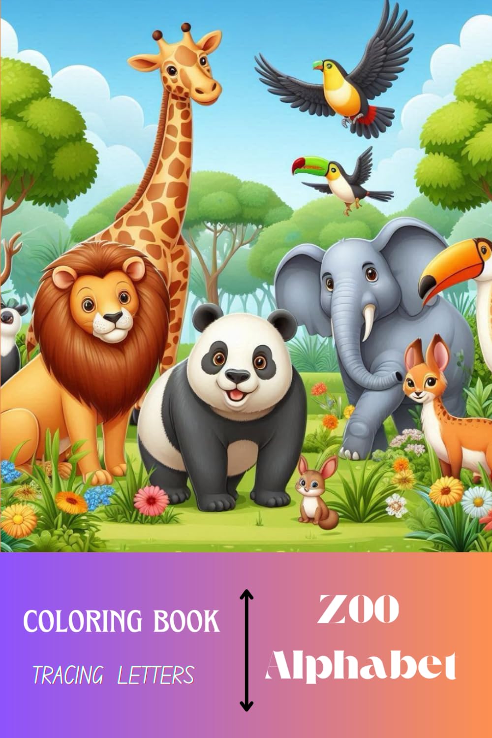 Amazon.com: Zoo alphabet: Coloring book: 9798876173966: Luka, Lana: Books