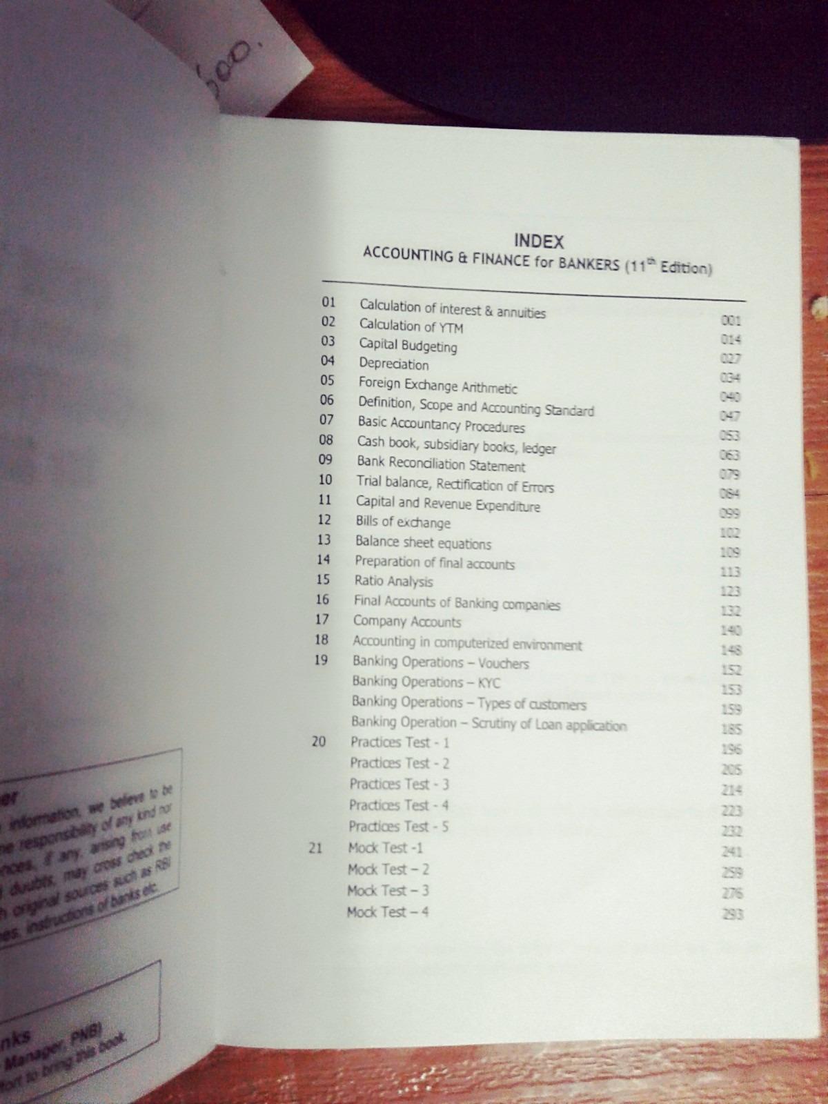 ACCOUNTING AND FINANCE FOR BANKERS GUIDE TO JAIIB Q&A : Amazon.in: Books