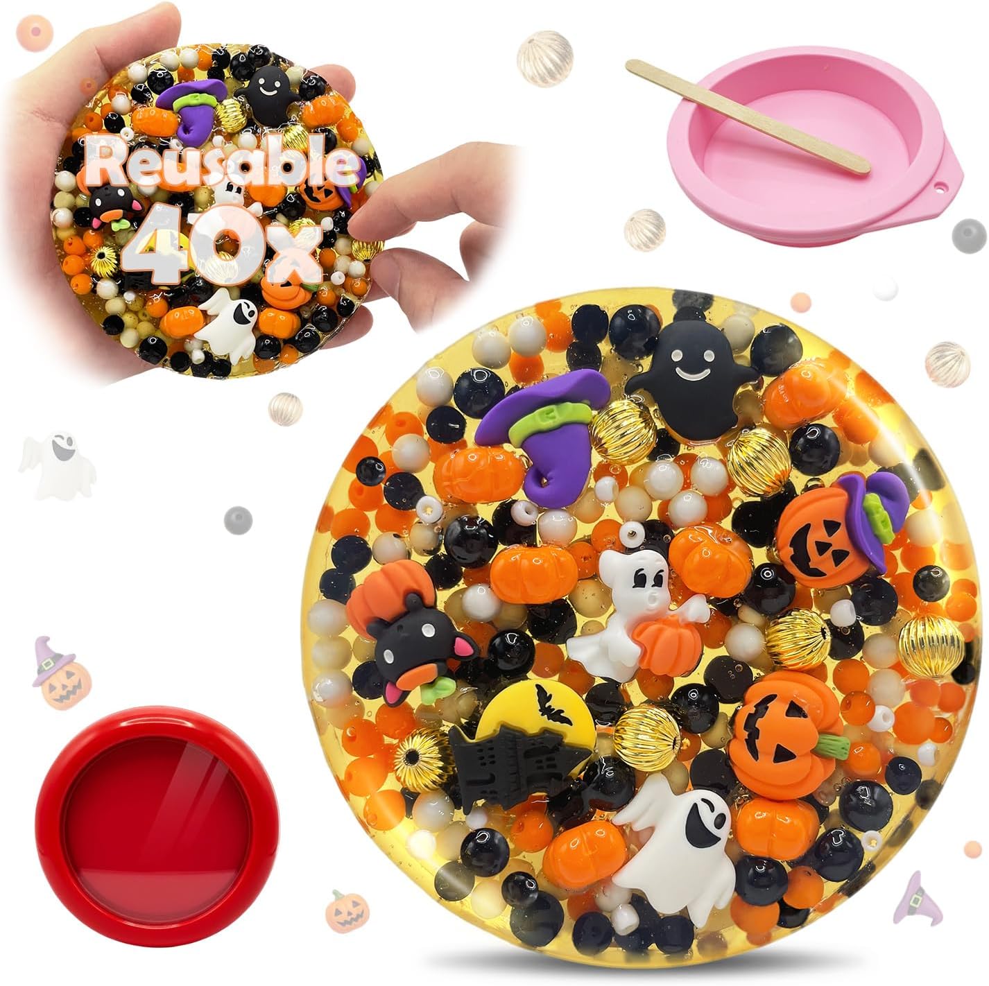 Amazon.com: Reusable Picky Fidget Pad, Remeltable Big Pick Party Toy ...