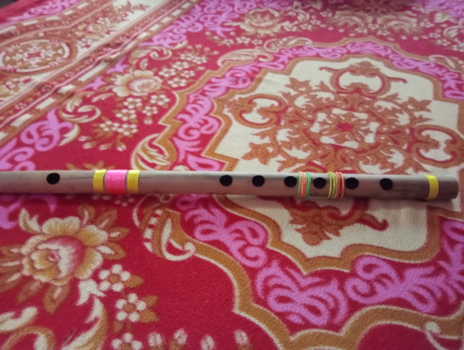 Famous Flute Musical Instrument Bansuri Handmade Bamboo Flute A Scale ...