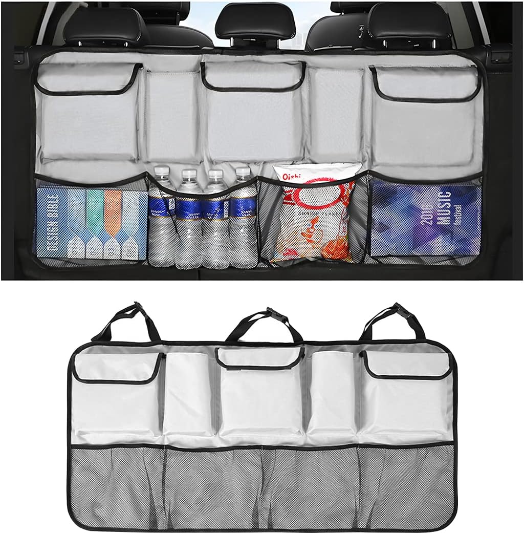 Amazon.com: AICEL Car Trunk Organizers, 42.5" x 20.5" Backseat Hanging ...