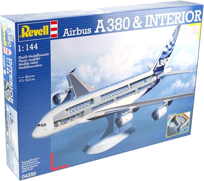 Amazon.com: Revell Airbus A3800 Visible Interior : Arts, Crafts & Sewing