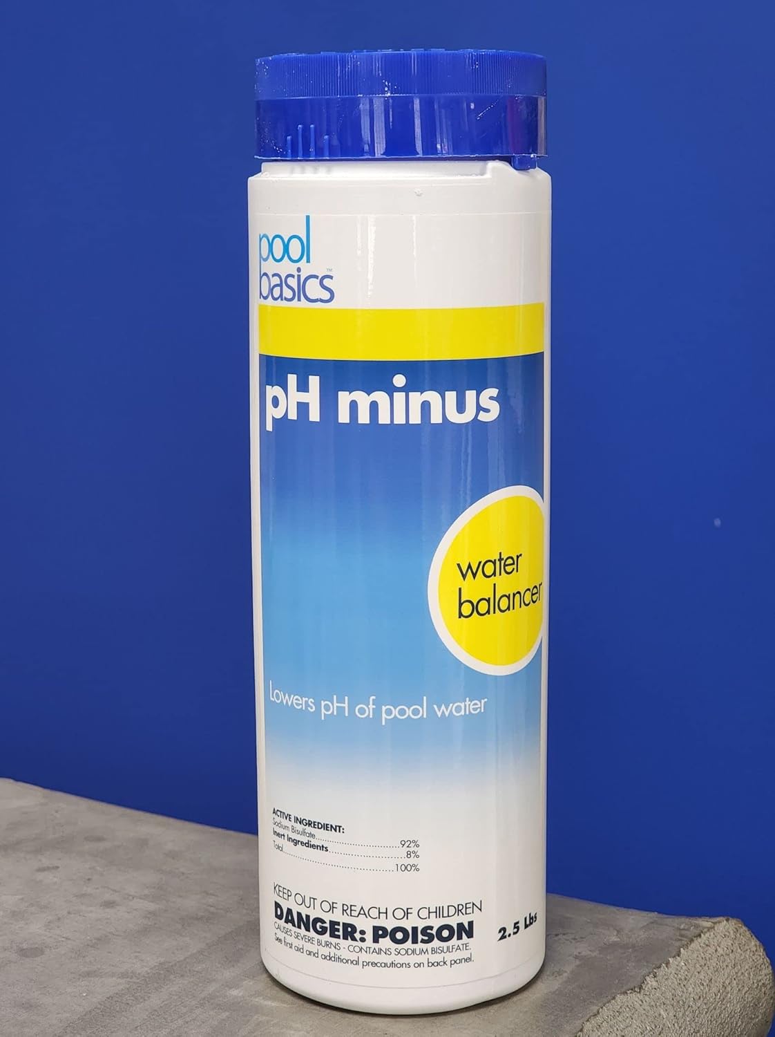 Amazon.com : Pool Basics 2302PB pH Lower for Swimming Pools, 2.5-Pound ...