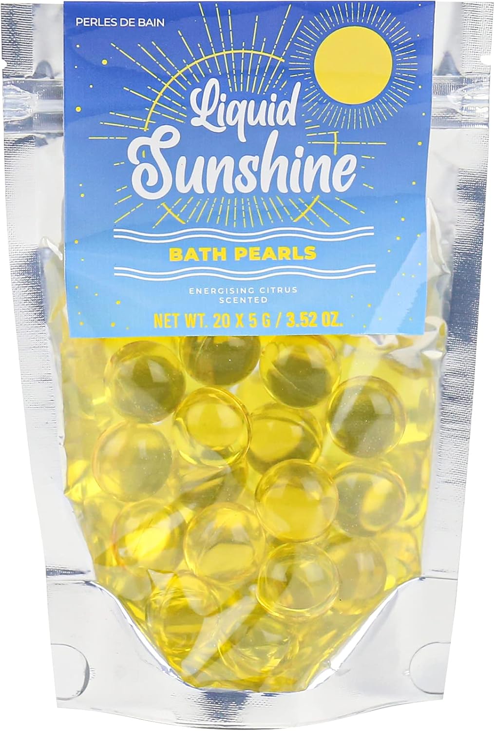 Amazon.com: Gift Republic Pearls Bath Liquid Sunshine Vibes 20-Pack ...